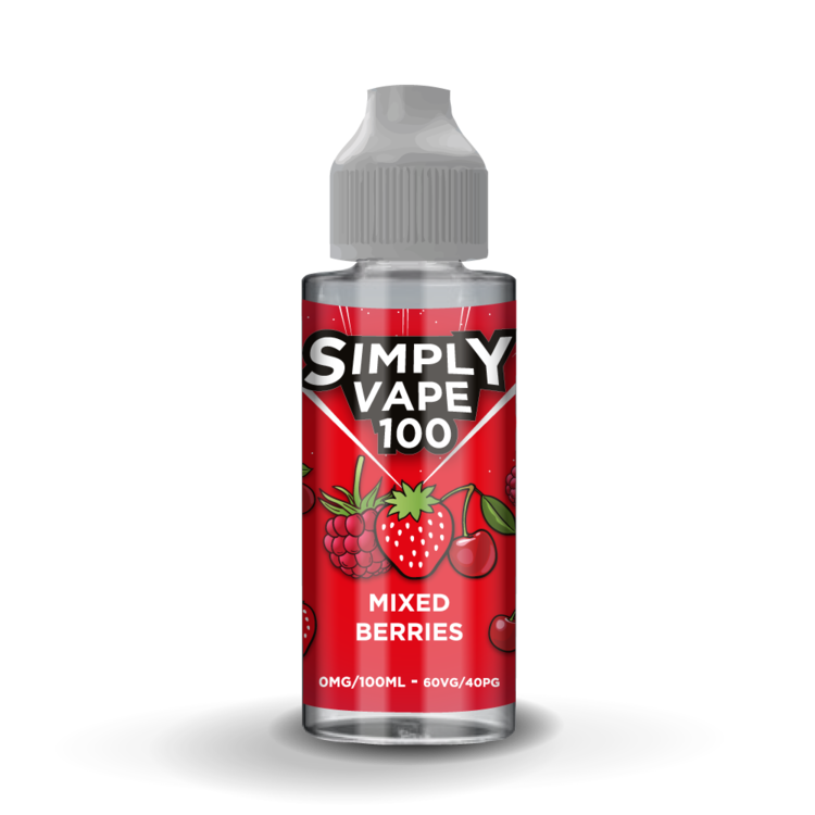 5060649322098 - SIMPLY VAPE 100 (Mixed Berries) 100ml